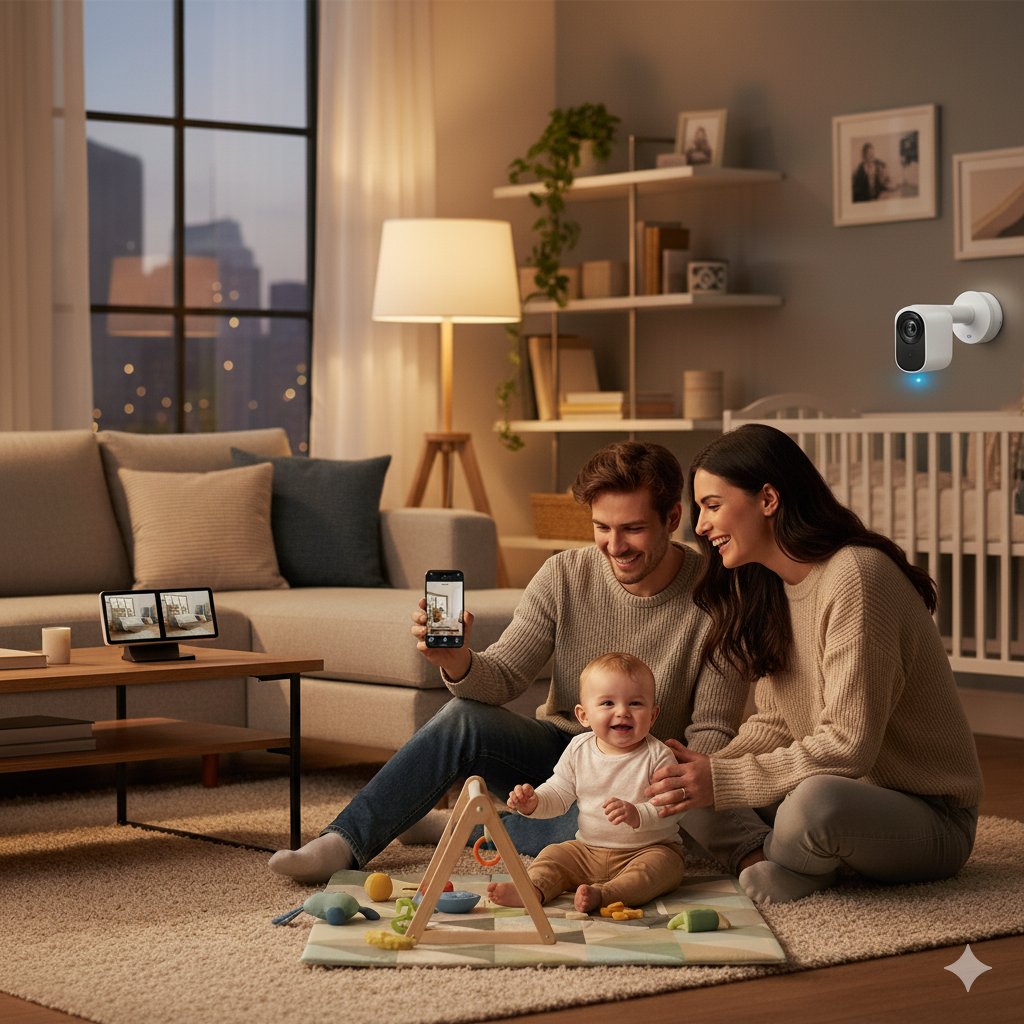 How Families with Babies Can Use Smart Security | Baby Monitoring ...